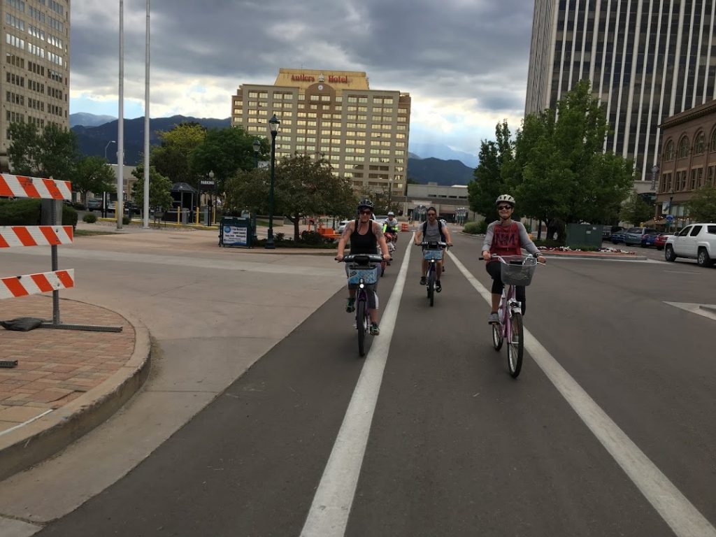 Bike lanes In Central Colorado Springs - Bike Colorado Springs