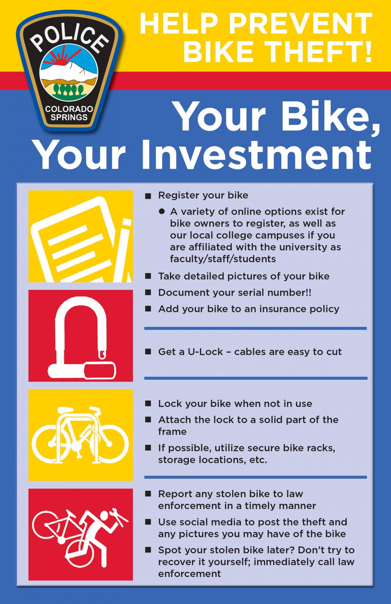 How to Lock - Bike Colorado Springs